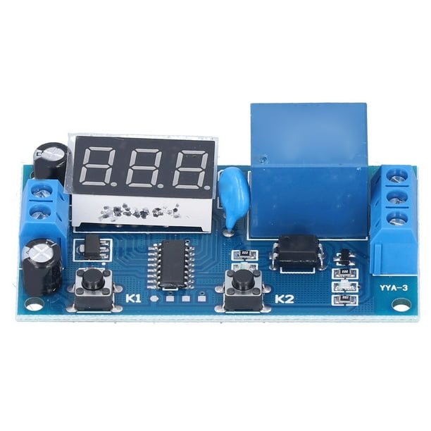 Time Delay Relay Timer Controller Module Adjustable Countdown Control ...