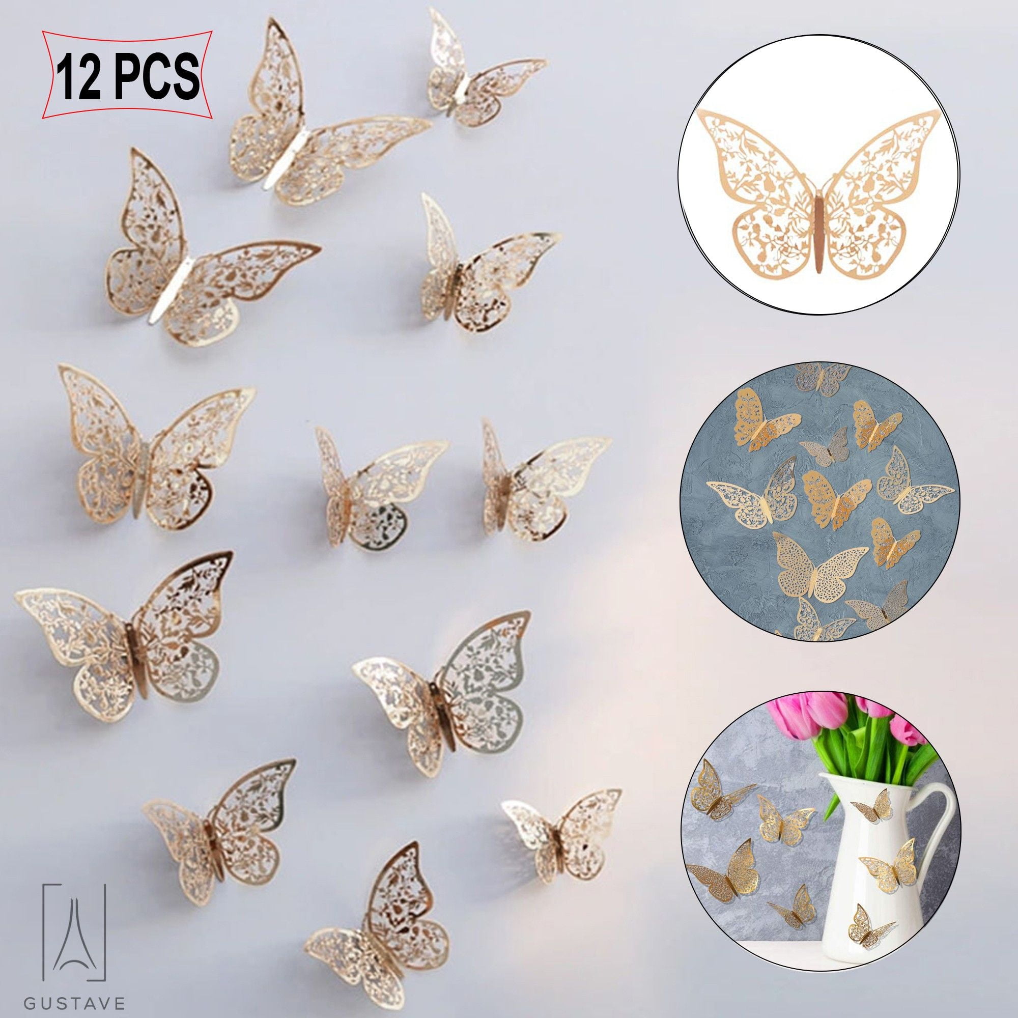 Vinyl Sticker Butterfly Sticker Weatherproof Butterfly Decal Planner ...