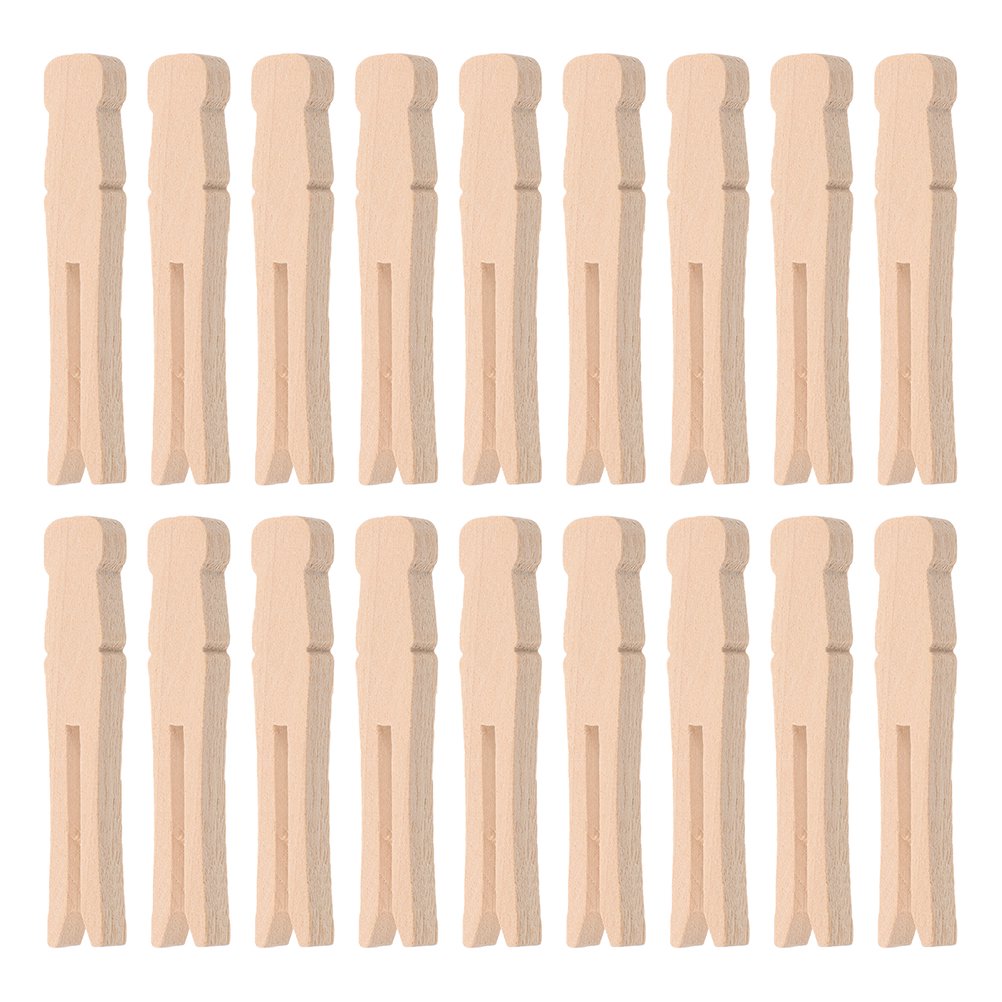 Click here for Fomiyes 50pcs Round Wooden Clothespins For Laundry... prices