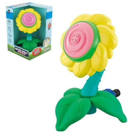 Sprinkler for Kids - Spinning Splash Flower Sprinkler for Toddlers 3 ...