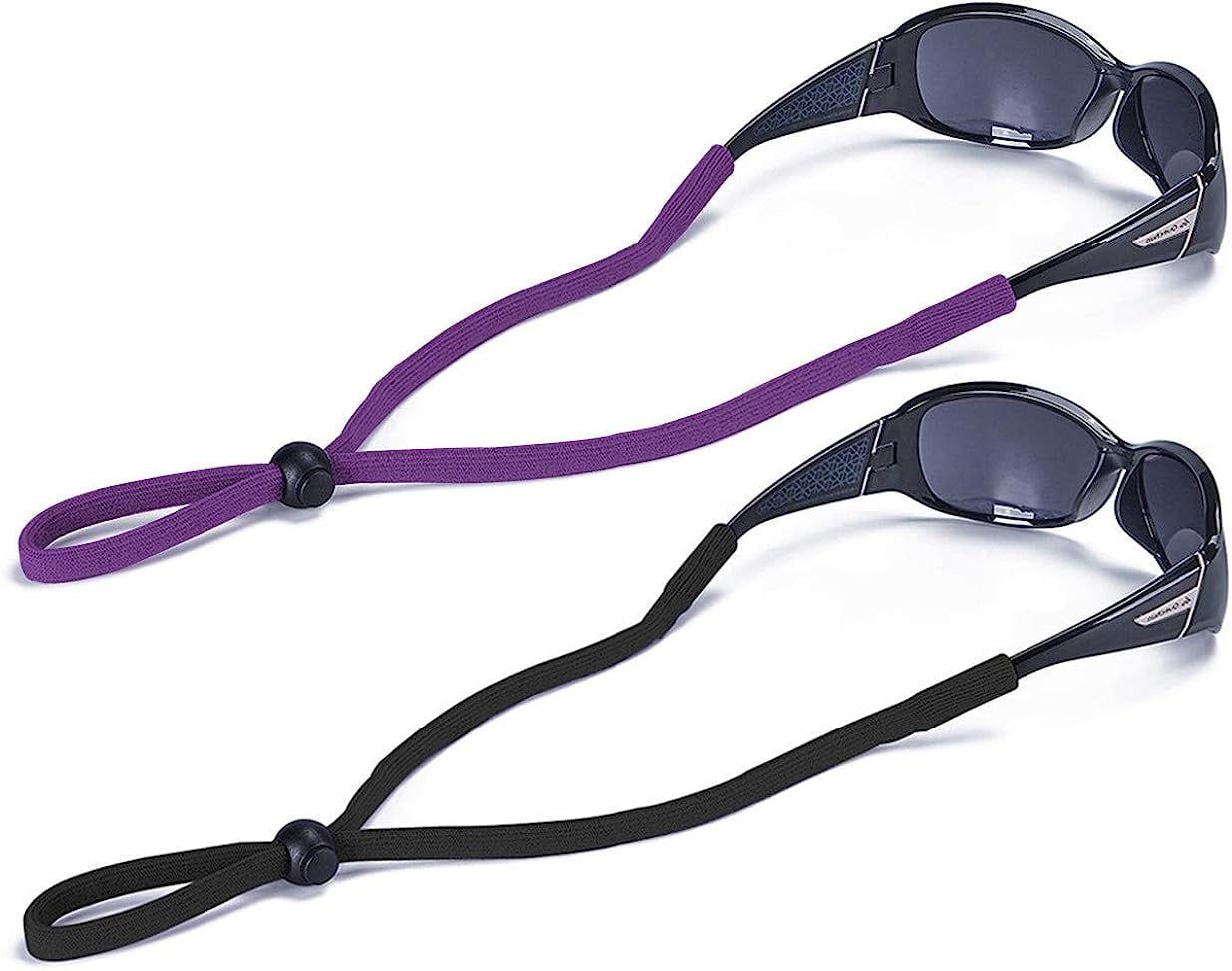 Adjustable Sunglasses Strap/Lanyard Sports Glasses Retainer, Pack of 2 ...