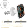12 Pack Kitchen Cabinet Square Knob Single Hole Cabinet Hardware for ...