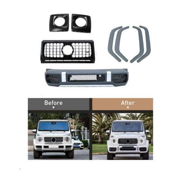 Aftermarket 19+ G63 Style AMG Front Facelift | Upgrade W464 G500 G550 ...
