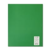 Pen+Gear Green Letter Size 2-Pocket Paper Folder with Name Slot for ...