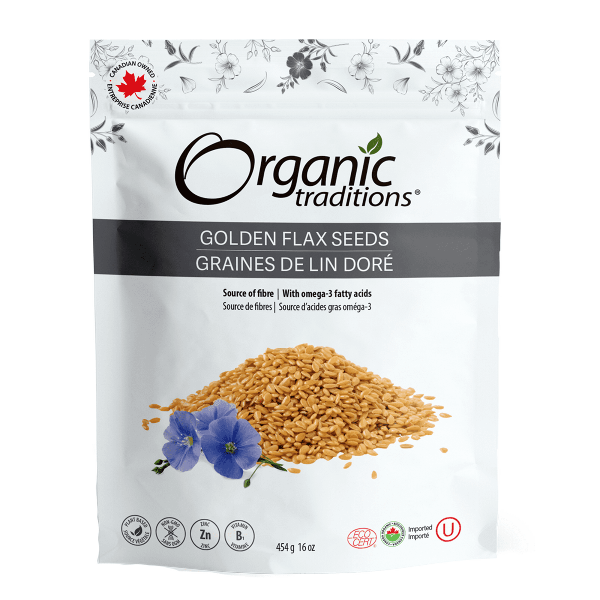 Click here for Organic Traditions - Flaxseed  454g 454g prices