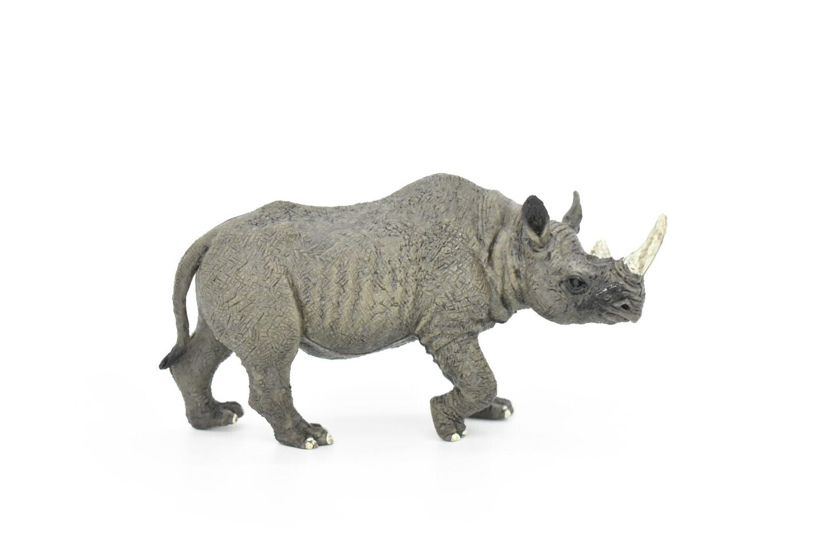 Rhino, Rhinoceros, Animal, Very Realistic Rubber Figure, Model, Hand ...