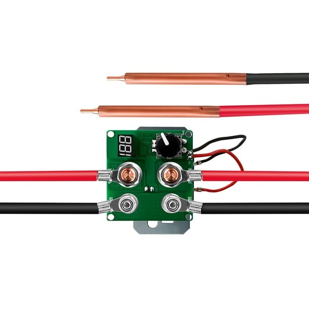 Peggybuy 12V Relay Spot Welder Kit Encoder Control Spot Welder for DIY ...
