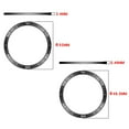 Elegant Stainless Steel Watch Circlet Rings for SOLAR 51mm/Dedicated ...