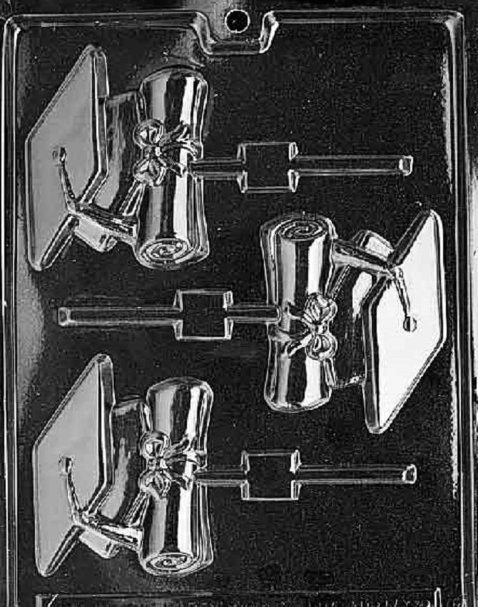 Grandmama's Goodies M069 Cap & Diploma Graduation Lollipop Chocolate ...