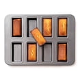 8-Cavity Non-Stick Loaf Pan – Divided Mini Bread & Cheesecake Baking ...