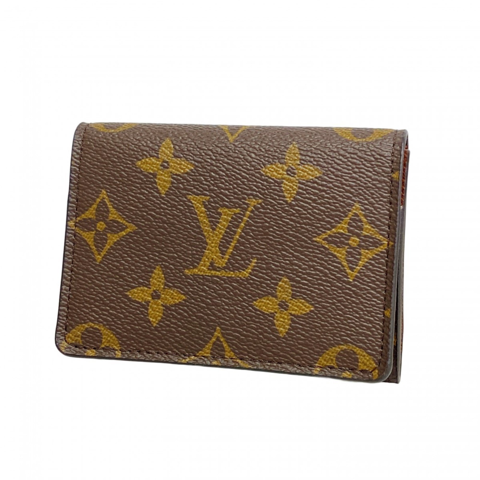 Pre-Owned Louis Vuitton Business Card Holder Monogram Envelope Carte de ...