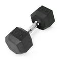 CAP 550lb Rubber Hex Dumbbell Set - Walmart.com