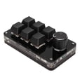 Riousery 6 Keys Custom Mechanical Keyboard Red Switch Hot Swappable ...
