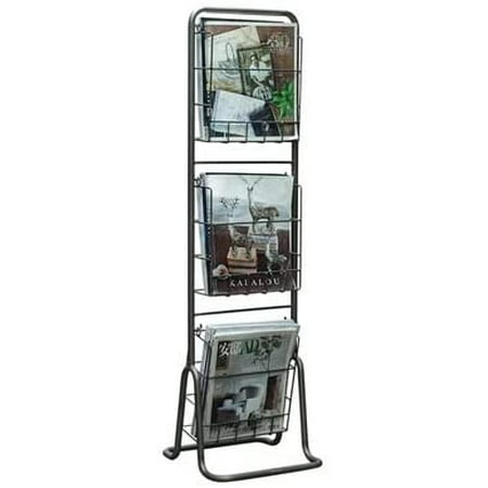 Magazine Rack Magazine Rack Display Rack Floor-to-Ceiling Information ...