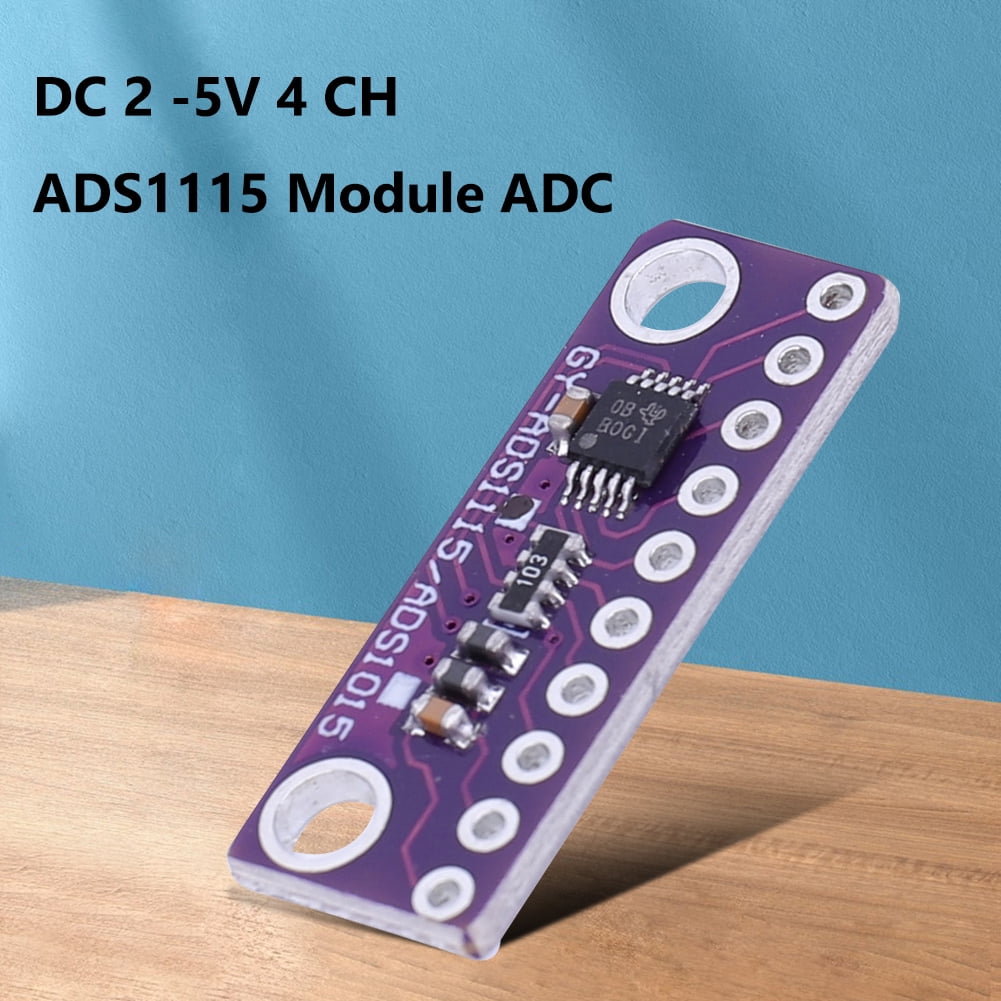 Módulo Gy-Ads1115 De 16 Bits GY-ADS1115 Módulo de 4 canales de 16 bits Placa de desarrollo ADC 2 ...