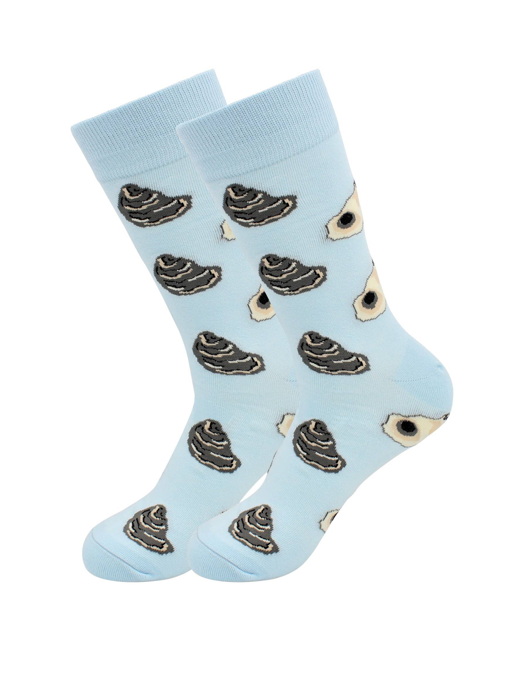 Sick Socks - Oyster - Favorite Seafood Dress Casual Socks - Walmart.com