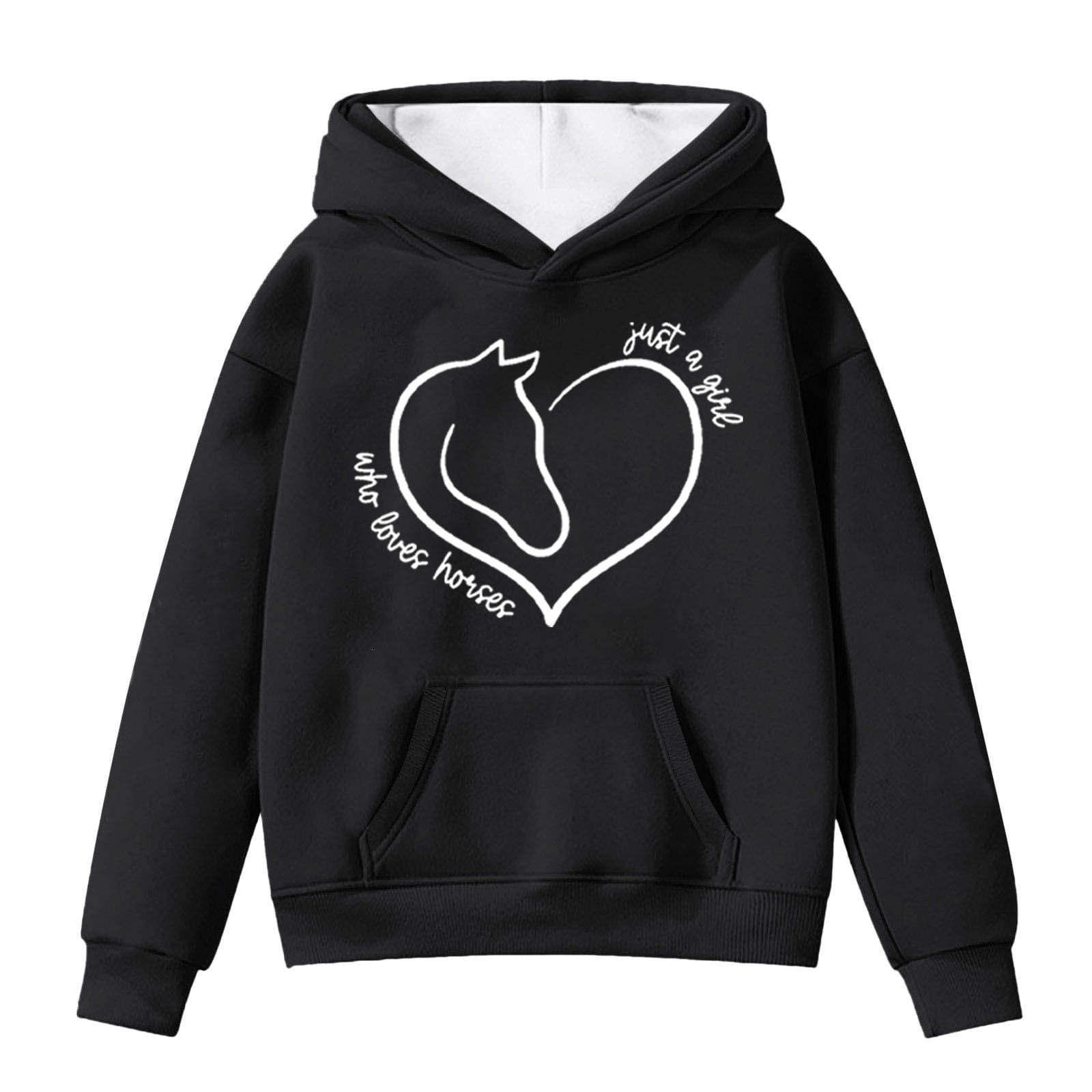 Click here for Tzewgl Big Girls Hoodies Sweatshirts Winter Warm P... prices