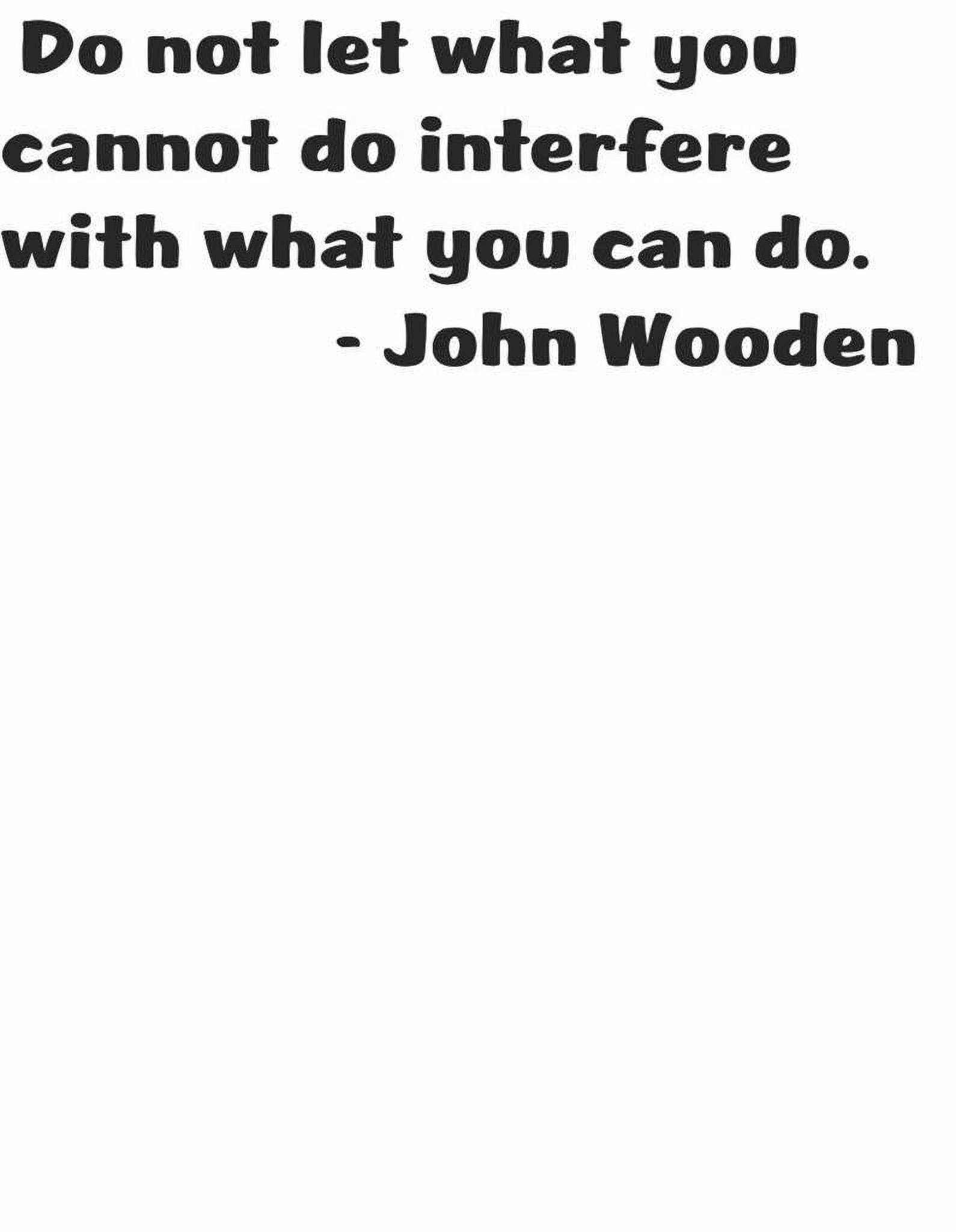 Do It Yourself Wall Decal Sticker Do Not Let What You Cannot Do ...