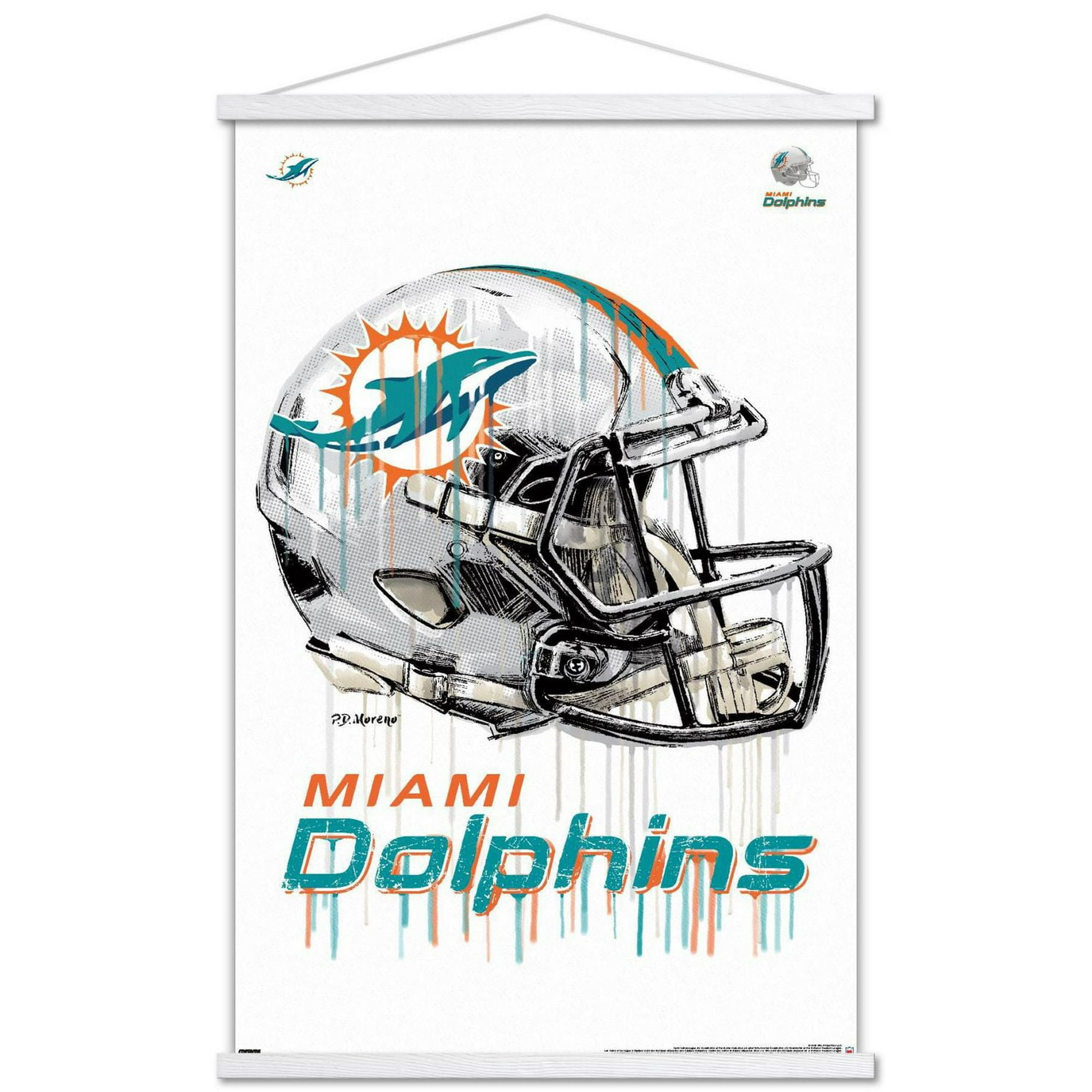 Click here for Trends International Nfl Miami Dolphins - Drip Hel... prices