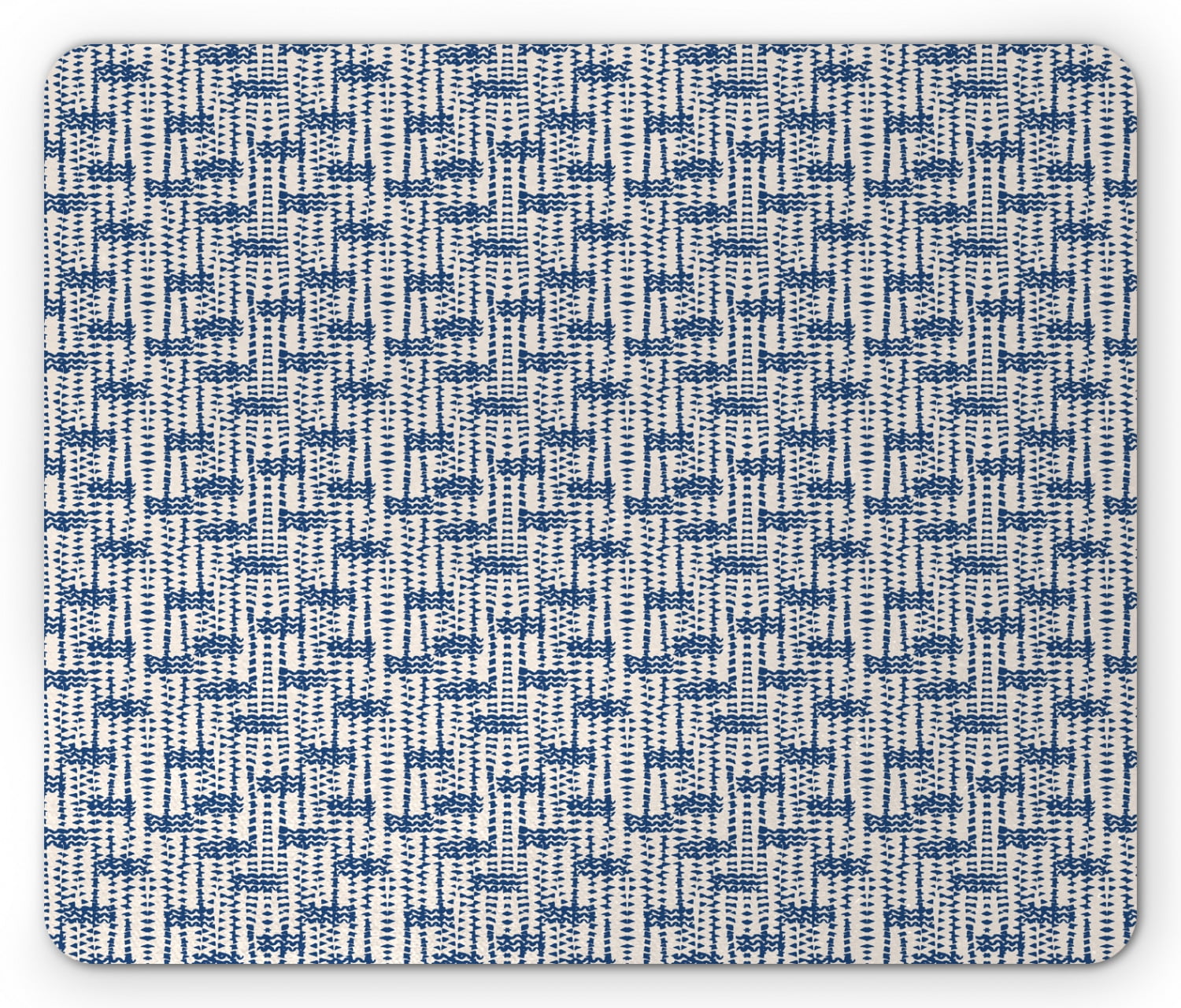 Ethnic Mouse Pad, Messy Waves and Small Triangles Indonesian ...