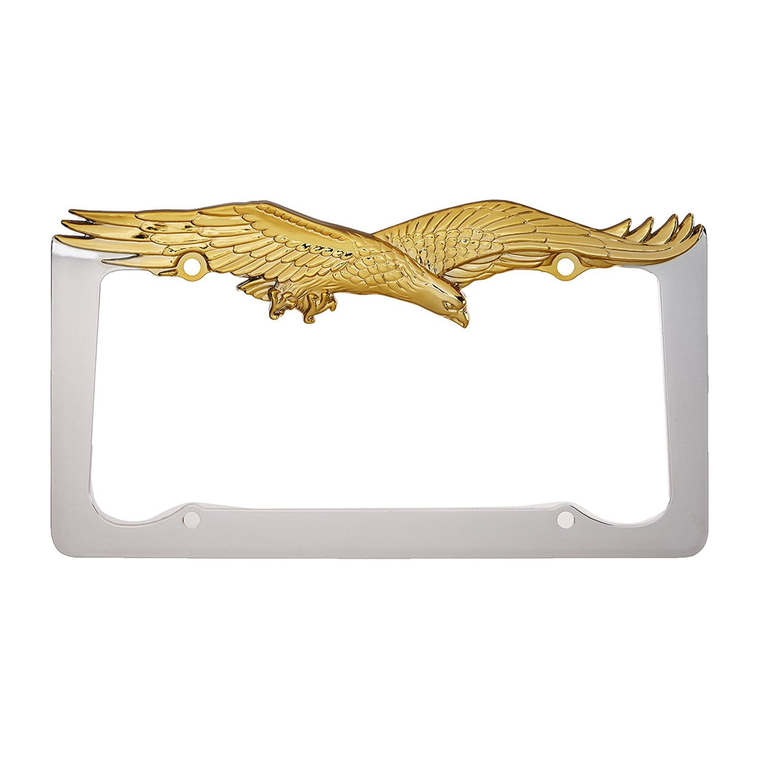 Chrome License Plate Frames Decorative Cool Gold License Plate Frame chrome-license-plate-frames-decorative-cool-gold-license-plate-frame