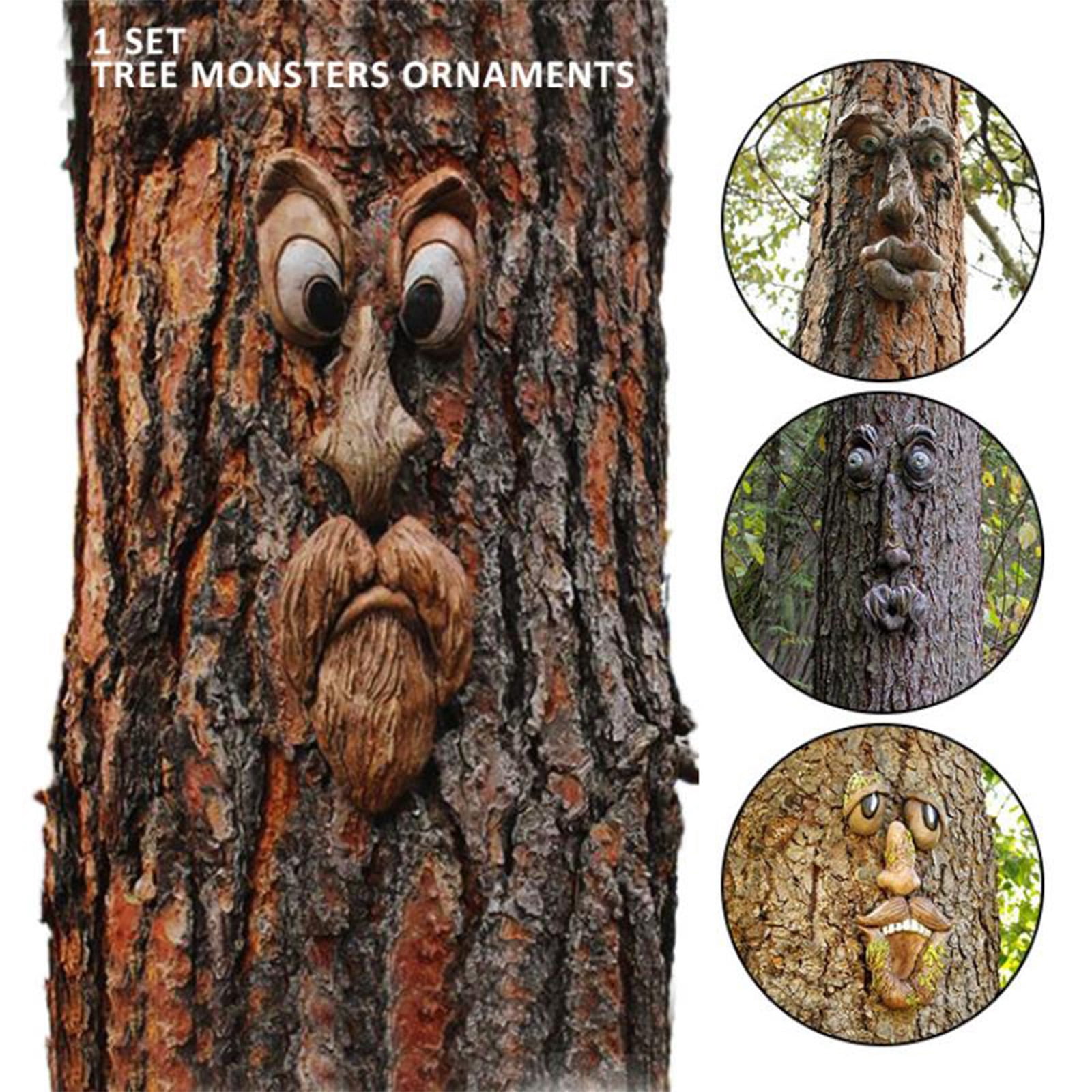 Sculpture Vintage ~11 Inch Ceramic Halloween Spooky Tree Statue ...