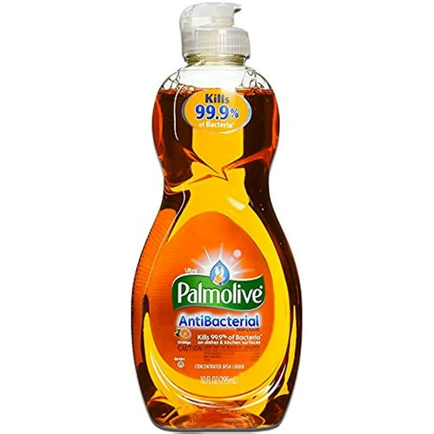 Palmolive Ultra Antibacterial Orange Dish Washing Liquid-10Oz - Walmart.com