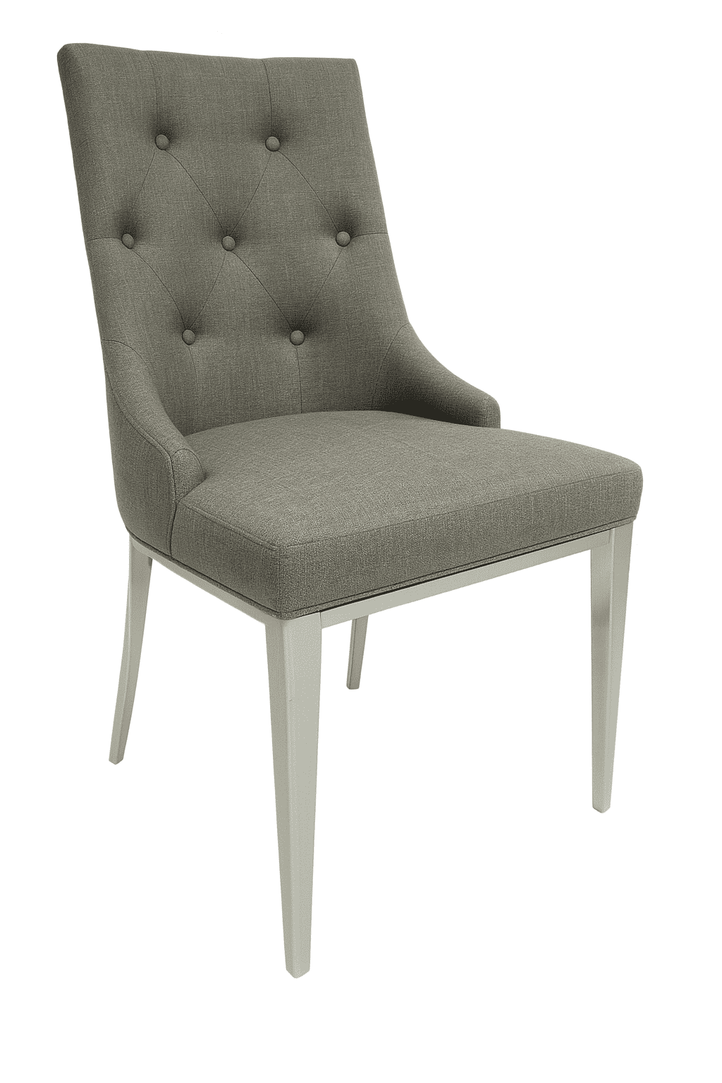 SILLA FANNY TELA GRIS ACERO INOX | Bodega Aurrera en línea