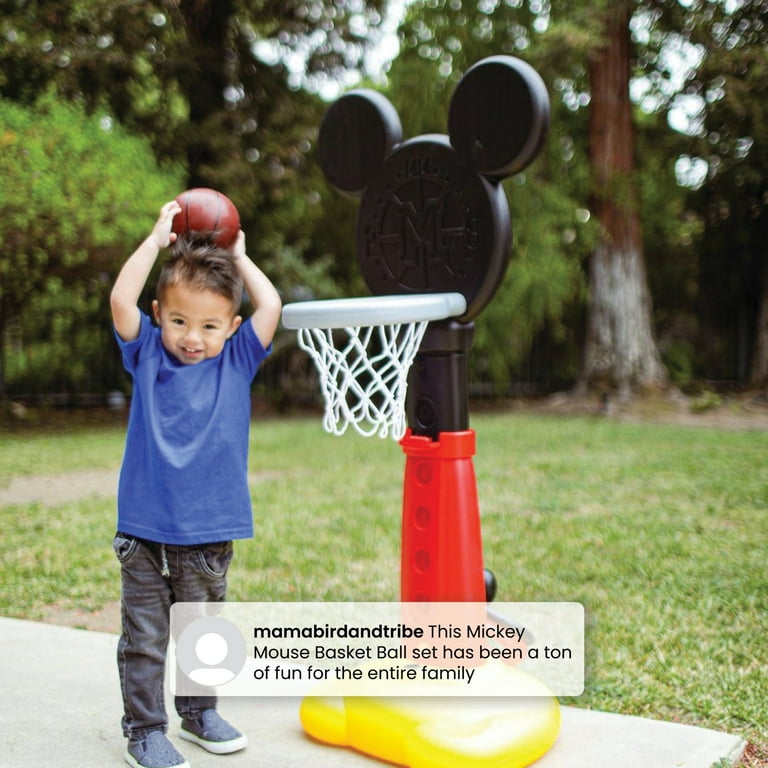 Mickey Mouse Playing Basketball
