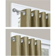 Maytex Smart Rods Adjustable Tension Curtain Rod 28-48 Nickel - Walmart.com