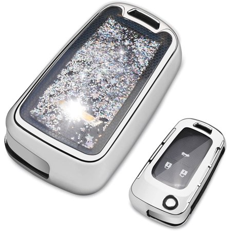 for Chevy Key Fob Cover, Car Key Case for Chevrolet Smart Key Protector ...