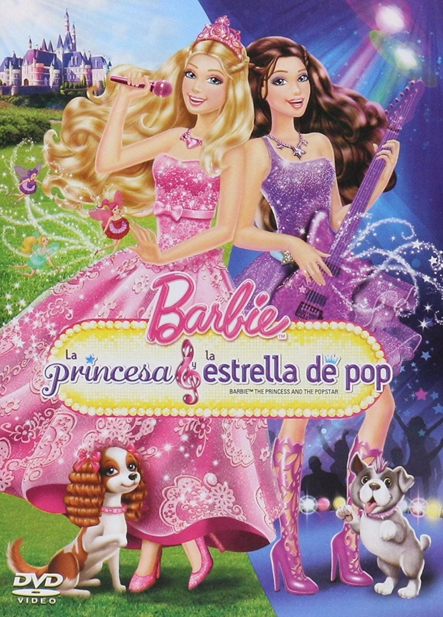 Barbie La Princesa y La Estrella de Pop Universal Studios DVD | Bodega ...