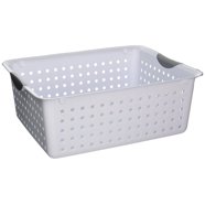 YBM Home Medium Plastic Storage Basket (6 Pack), Pink 9 L x 6 W x 2.25 ...
