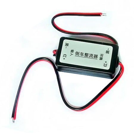 12V DC Power Auto Car Camera Filter Rectifier Anti Interference Rear ...
