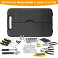 TLGREEN 95-Piece Mechanics Tool Set, Car Tool Kit with Adjustable ...