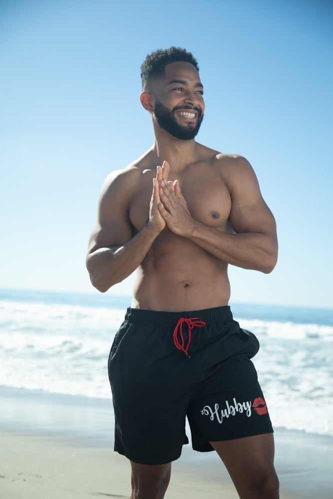 HUBBY HONEYMOON MENS SWIM TRUNKS - Walmart.com