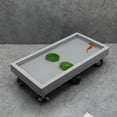 Movable Plant Trays Rectangle Plant Trolley with Caster Wheels Garden ...