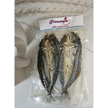 Dried Herring Fish with Skin and Head-on, (Bonga Fish/ Bonny Fish) SALT ...