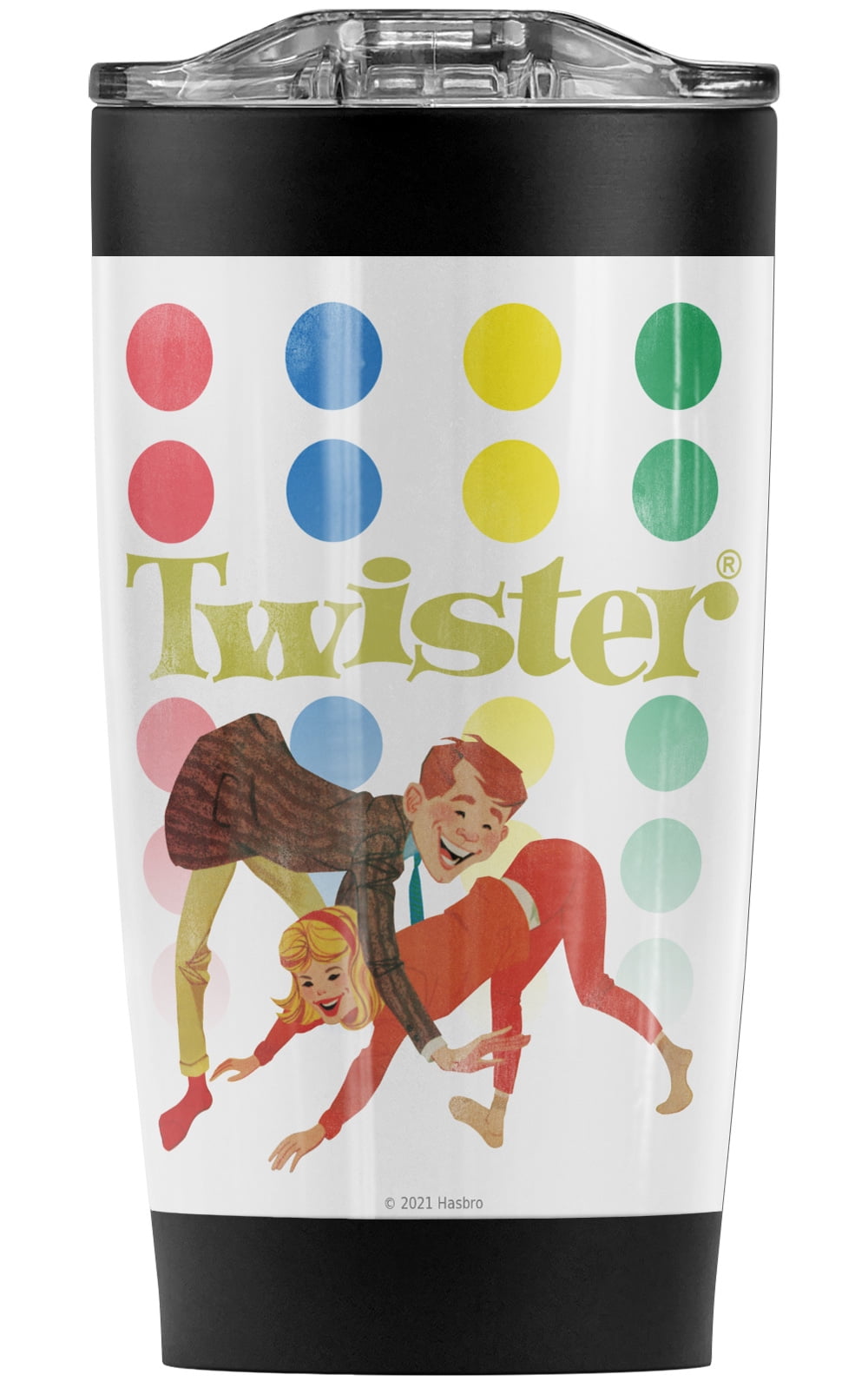 Twister/Old School Twister Stainless Steel Tumbler 20 oz Coffee Travel ...