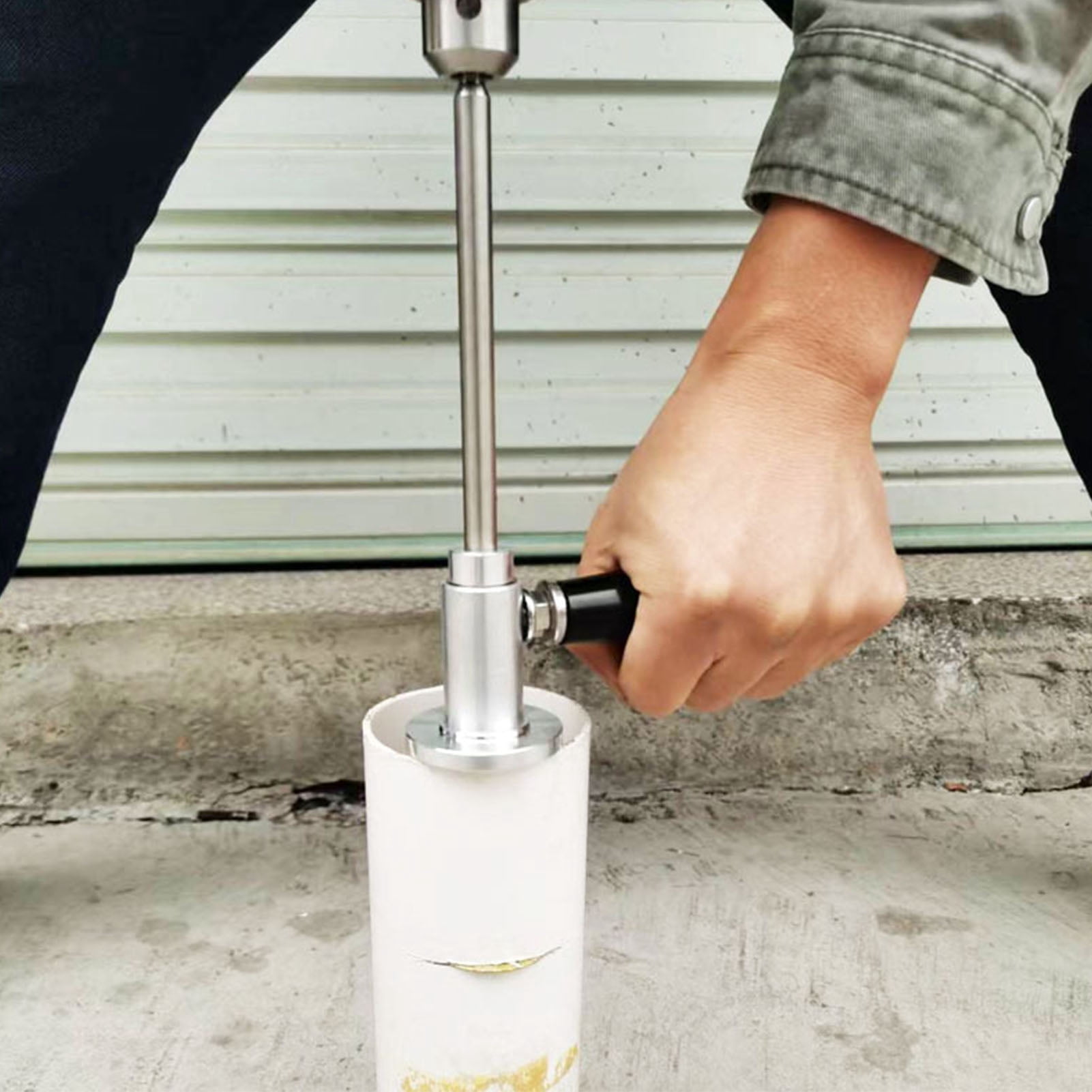 1/4in Hex Shank Inside Pipe Cutter, Tidy Cutting PVC Inside Pipe Cutter ...