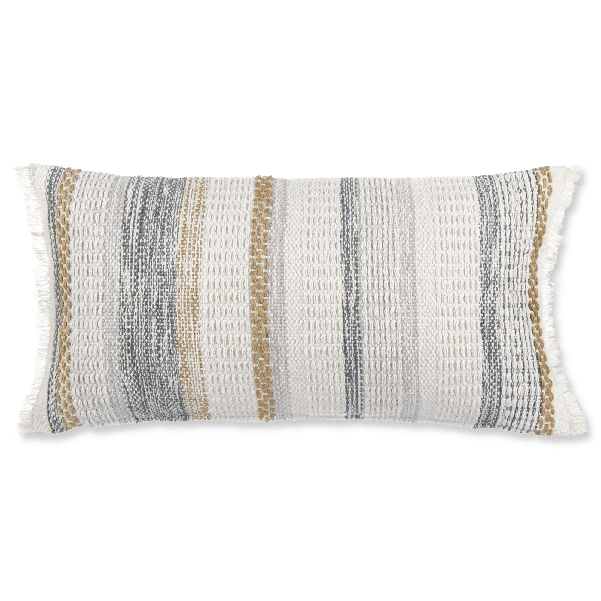 Click here for Bouclair Natural Aleck Decorative Lumbar Pillow 26... prices