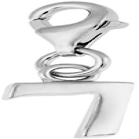 Silver Number -7 Charm | Walmart Canada