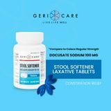 Gericare Docusate Sodium Stool Softener & Fast-Acting Laxative for ...