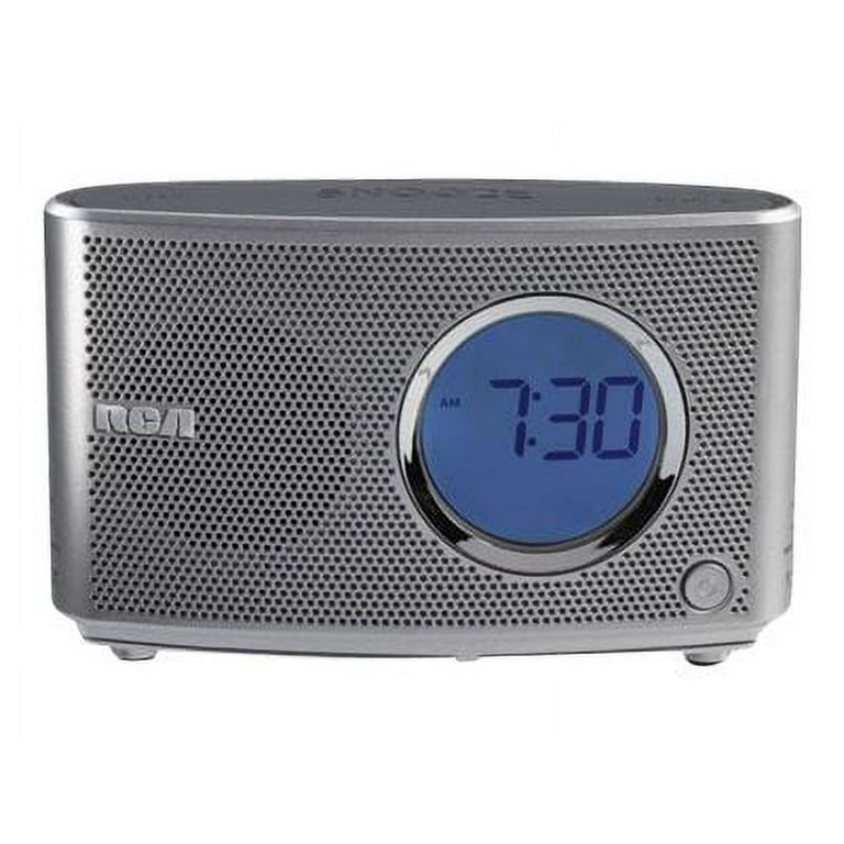 Rca Clock Radio Silver