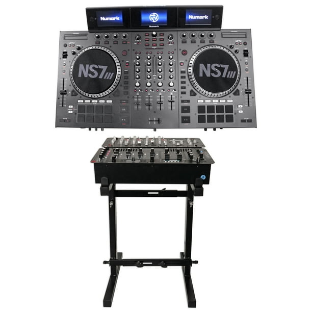 Numark NS7III Four Deck Serato DJ Controller + Serato DJ Software ...