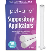 Pelvana Vaginal Suppository Applicators - Sterile, Individually Wrapped ...