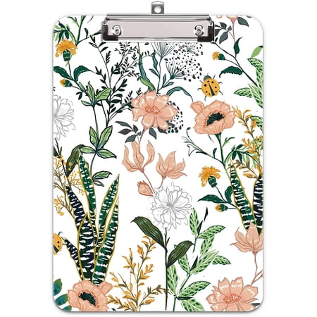 Plastic Clipboard, A4 Letter Size for Students, Teacher, Woman and Kids ...