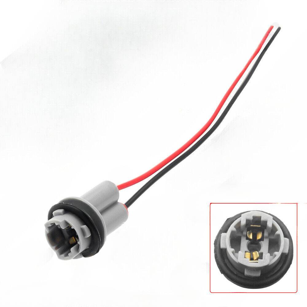 Car LED Lamp Holder T15W16W LED Wedge Light Plug Wire Connector Car ...