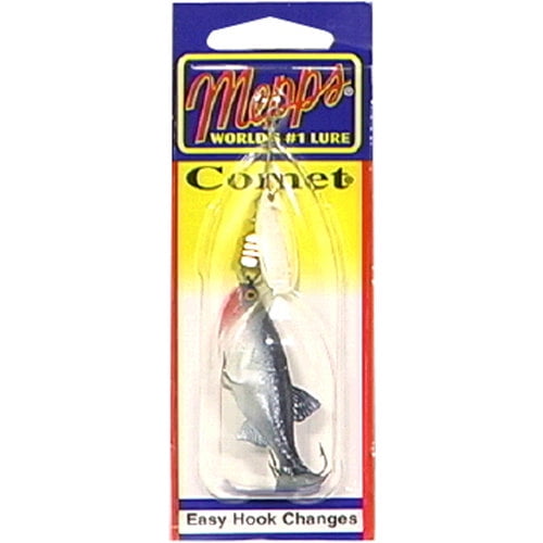 Mepps Sheldon Silver Comet Mino Inline Spinner, 1/4-ounce, Silver ...
