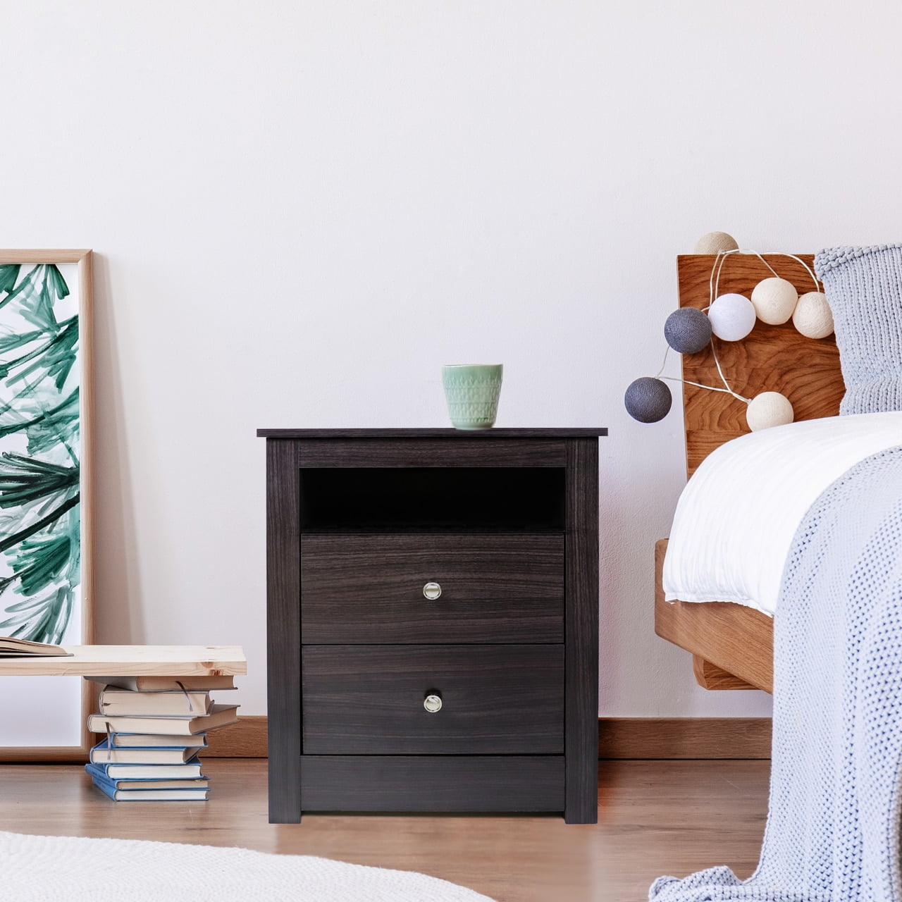 CAP LIVING Classic Multipurpose Wood Night Stand, End Table, Accent ...